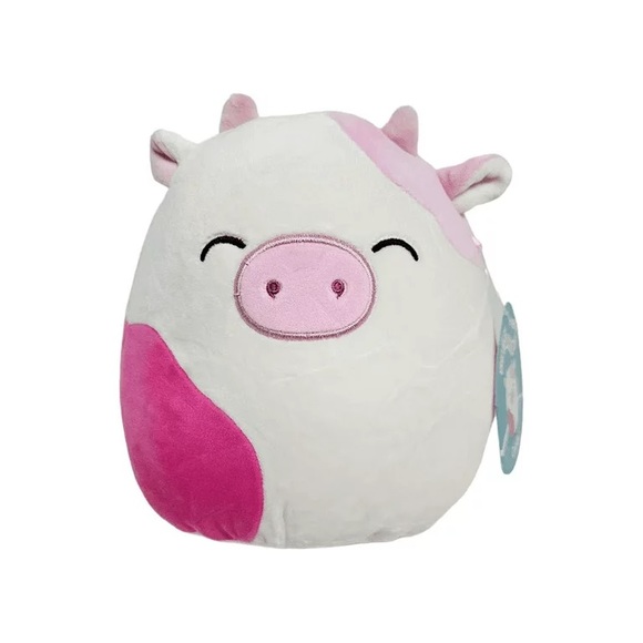 Squishmallows | Toys | Nwt Caedyn The Pink Cow Squishmallow 8 | Poshmark